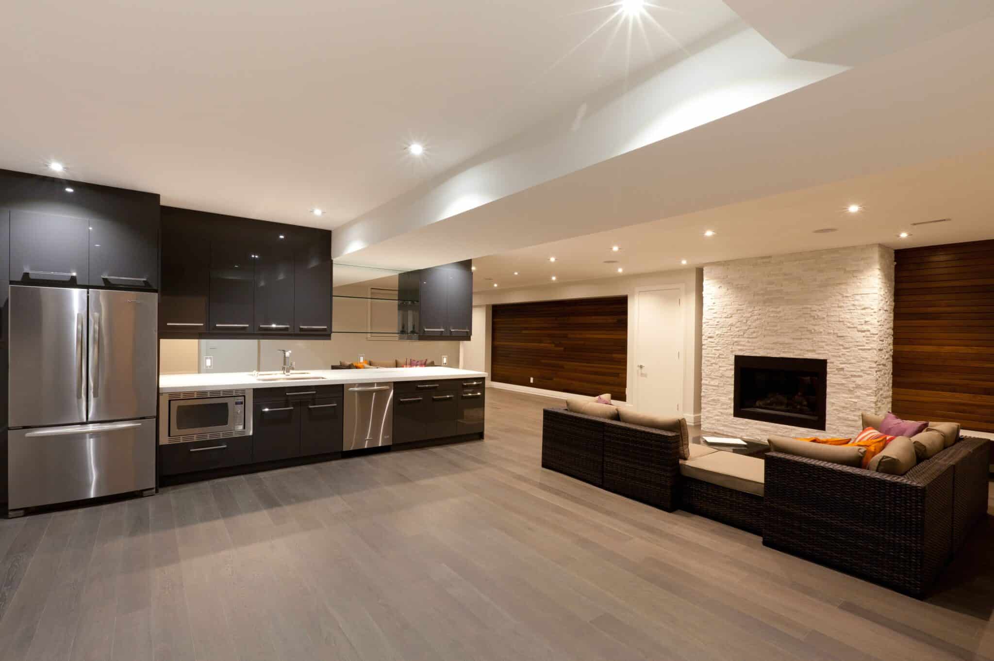Basement Renovation Lighting Ideas | River North Basement Co
